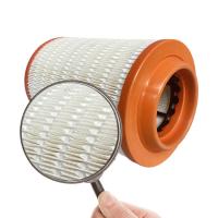 China Shuailing Original Auto Parts Kangling Truck Air Filter 1522 with White Filter Paper for sale