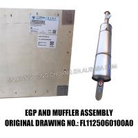 China Cummins 3.8 EGB Muffler Assembly for Foton Aumark Truck Durable Construction for sale