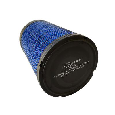 China Howo and Foton Omarco S1 S3 Truck Engine Air Filter Element in Blue OEM Standard Size for sale