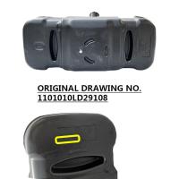China Sinotruk Truck Diesel Engine Parts LD29108 Plastic Fuel Tank with Year 2002-2016 for sale
