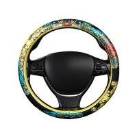 China Universal Leather Car Steering Wheel Cover for Foton Car Fitment Fashion Accessory for sale