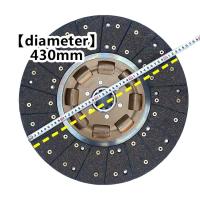 China K5 Heavy Vehicle Clutch Pressure Plate 430mm for WG9921161100 and WG9725160390 Models for sale