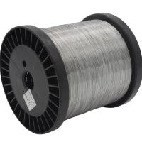 China Bright White Bucket Wrapping Heating Flat Wire 0cr23al5 0cr25al5 1cr13al4 for sale