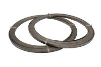 China Heat Resistance Wire 0cr20al6 Thin Wide Heating Strip For Glass Bare Silver for sale