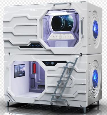 China Modern Luxury Hotel Space Capsule Room Custom Plastic Shell with Privacy Protection Wholesale Price Cutting Service Included for sale