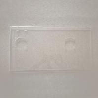 China Embedded Clear Acrylic Equipment Shell,Recessed Mount Transparent Acrylic Protective Casing Dustproof Invisible Outer Cover for Intelligent Control Panel Electronic Module Semi-Finished Housing for sale