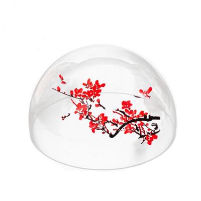 China Customized Design Multi-Material Lamp Shade with Cutting Service Vacuum Formed Round Shape Customizable Color for sale