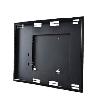 China OEM Vacuum Forming Plastic Products for TV LCD Plastic Back Cover Black TV Back Cover for sale