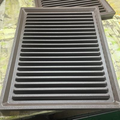 China Customized ABS/PETG/PP Vacuum Formed Cake Tray 1-5mm Thick Plastic Thermoforming Cutting BST Brand Model BST-T08 for sale