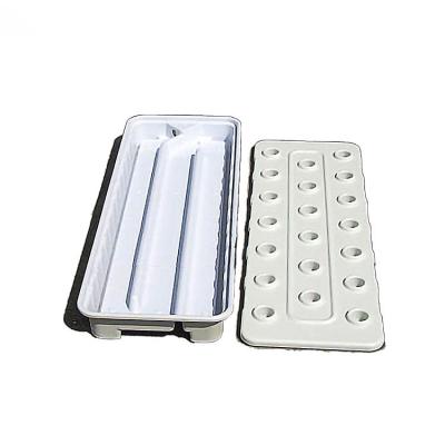 China Custom ABS Thick Sheet Blister Hydroponic Plant Pot Durable Seeding Nursery Tray for Farm Garden Cultivation for sale