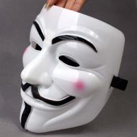 China Hot Sale Hacker V Vengeance Customisable ABS Plastic Game Mask for Masquerade Halloween Semi-Finished Cutting for Role Play for sale