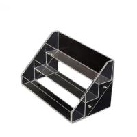 China Multi-Layer Step Clear Acrylic Display Stand,Stackable Transparent Tiered Display Rack for Toy Figure Craft Gift Exhibition Retail Counter Display Holder for sale