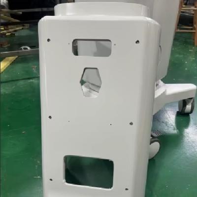 China Custom White Plastic Cutting & Moulding Component for Medical Device and Industrial Electrical Equipment Casing Housing for sale