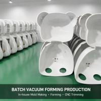 China OEM Custom Thermoformed Robot Outer Shell Cover ABS PC PMMA Vacuum Forming Housing for AGV Robot for sale