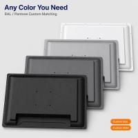 China BST Custom Vacuum Thermoforming TV Frame Cover Large Plastic TV Housing ABS+PC Television Shell Silk Screen Printing Cutting for sale