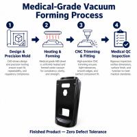 China Custom Safety Thermoformed Plastic Housing for Medical Device Equipment ABS Shell Enclosure OEM BST Brand for sale