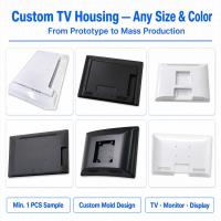 China Customizable Thick Plate Plastic TV Shell with Vacuum Formed Technology Custom Sizes & Shapes Cutting Service OEM/ODM Accepted for sale