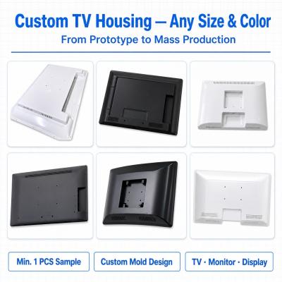 China Customizable Thick Plate Plastic TV Shell with Vacuum Formed Technology Custom Sizes & Shapes Cutting Service OEM/ODM Accepted for sale