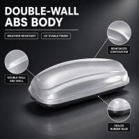 China Custom Double-Wall ABS Vacuum Forming Car Roof Box Shell UV Resistant Waterproof OEM ODM 5-Axis CNC Any Size Color for sale