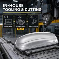 China Custom Double-Wall ABS Vacuum Forming Car Roof Box Shell UV Resistant Waterproof OEM ODM 5-Axis CNC Any Size Color for sale