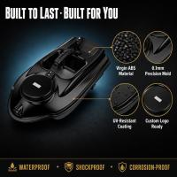 China BST BST-B001 Industrial ABS Vacuum Formed Fishing  Boat Hull Black Color OEM Dimensions for sale