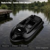 China BST BST-B001 Industrial ABS Vacuum Formed Fishing  Boat Hull Black Color OEM Dimensions for sale