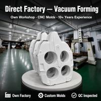 China Custom CNC Prototyping Vacuum Formed ABS Drone Shell UAV Body Kit with Cutting Service OEM Custom Colors for sale