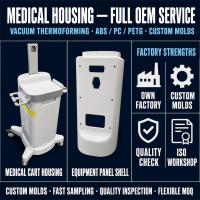 China Custom Vacuum Formed Medical Enclosures with Full Assembly Service | OEM ABS/PC Shells for sale