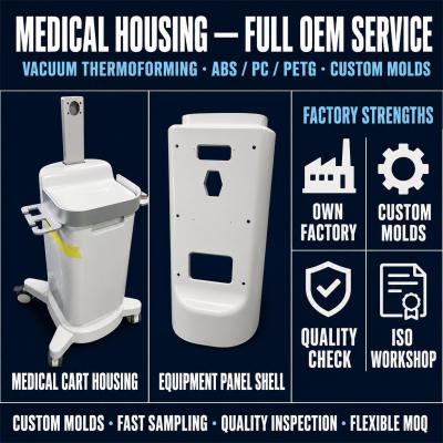 China Custom Vacuum Formed Medical Enclosures with Full Assembly Service | OEM ABS/PC Shells for sale