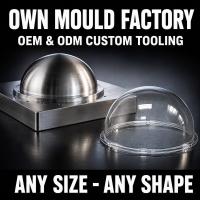 China Custom Vacuum Forming Acrylic PC ABS Plastic Dome Cover OEM ODM Factory Any Size Shape for Lamp Medical Appliance Housing for sale