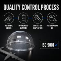China Custom Vacuum Forming Acrylic PC ABS Plastic Dome Cover OEM ODM Factory Any Size Shape for Lamp Medical Appliance Housing for sale