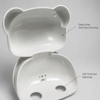 China Custom ABS Thick Sheet Vacuum Forming Robot Enclosure Housing Shell for Service Robot OEM ODM for sale