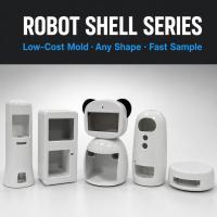 China Custom Vacuum Formed & Cut ABS Robot Shell Cover Housing for Catering & Navigation Robots OEM for sale