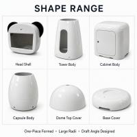 China Custom Vacuum Formed & Cut ABS Robot Shell Cover Housing for Catering & Navigation Robots OEM for sale