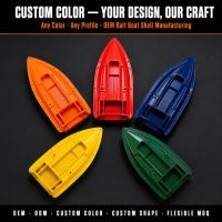 China Custom Vacuum Formed ABS Plastic Hull for Shallow Water Fishing Boats with Cutting Service Corrosion Proof for sale