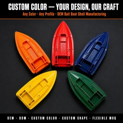 China Custom Vacuum Formed ABS Plastic Hull for Shallow Water Fishing Boats with Cutting Service Corrosion Proof for sale