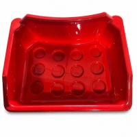 China Returnable Vacuum Formed Plastic Pallet Custom Heavy Gauge Thermoformed Tray for Warehouse Storage for sale