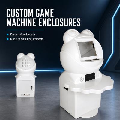 China Custom ABS Thick Sheet Forming Game Machine Enclosure Shell Any Shape Arcade Redemption Crane Claw OEM ODM Direct Manufacturer for sale