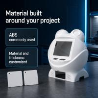 China Custom ABS Thick Sheet Forming Game Machine Enclosure Shell Any Shape Arcade Redemption Crane Claw OEM ODM Direct Manufacturer for sale