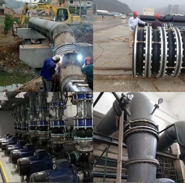 latest company news about New upgrade of large diameter flange rubber joint - higher sealing and pressure resistance 0