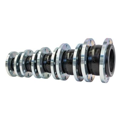 China SS304 EPDM Rubber Expansion Joint Flange Type DN15-DN4000 for sale