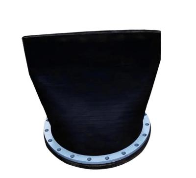 China DN32mm-DN2000mm Flanged Duckbill Check Valve Ductile Iron Steel for sale