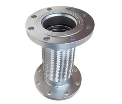 China DN250 PN16 Flange Stainless Steel Braided Flex Hose For Liquefied Petroleum Gas for sale