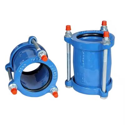 China EN124 DI Gibault Repair Coupling PE PVC Steel Pipe Gibault Joint Installation for sale