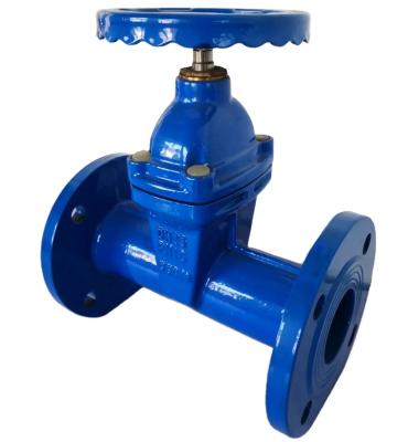 China DN200 Flanged Gate Valve With Handwheel 8In Non Rising Stem Resilient Seated for sale