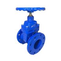 China DN80mm Ductile Iron Gate Valve PN16 OEM Di Gate Valve Resilient Seated for sale