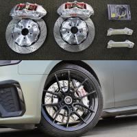 China Front BBK Audi Big Brake Kit For A4 B9 19 Inch 6 Piston Caliper Brake Kit With 378*32 Mm Rotor for sale