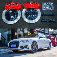 China Front Audi Big Brake Kit For A4 B9 18 Inch 6 Piston Caliper Brake Kit With 355*32 Mm Rotor for sale