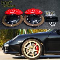 China Front Big Brake Kit 6 Piston Caliper With 378*32mm Rotor BBK Auto Brake System For Porsche 911 19 Inch Car Rim for sale