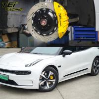 China Front Big Brake Kit 6 Piston Caliper With 380x28mm Rotor BBK Auto Brake System For ZEEKR 19 Inch Car Rim for sale